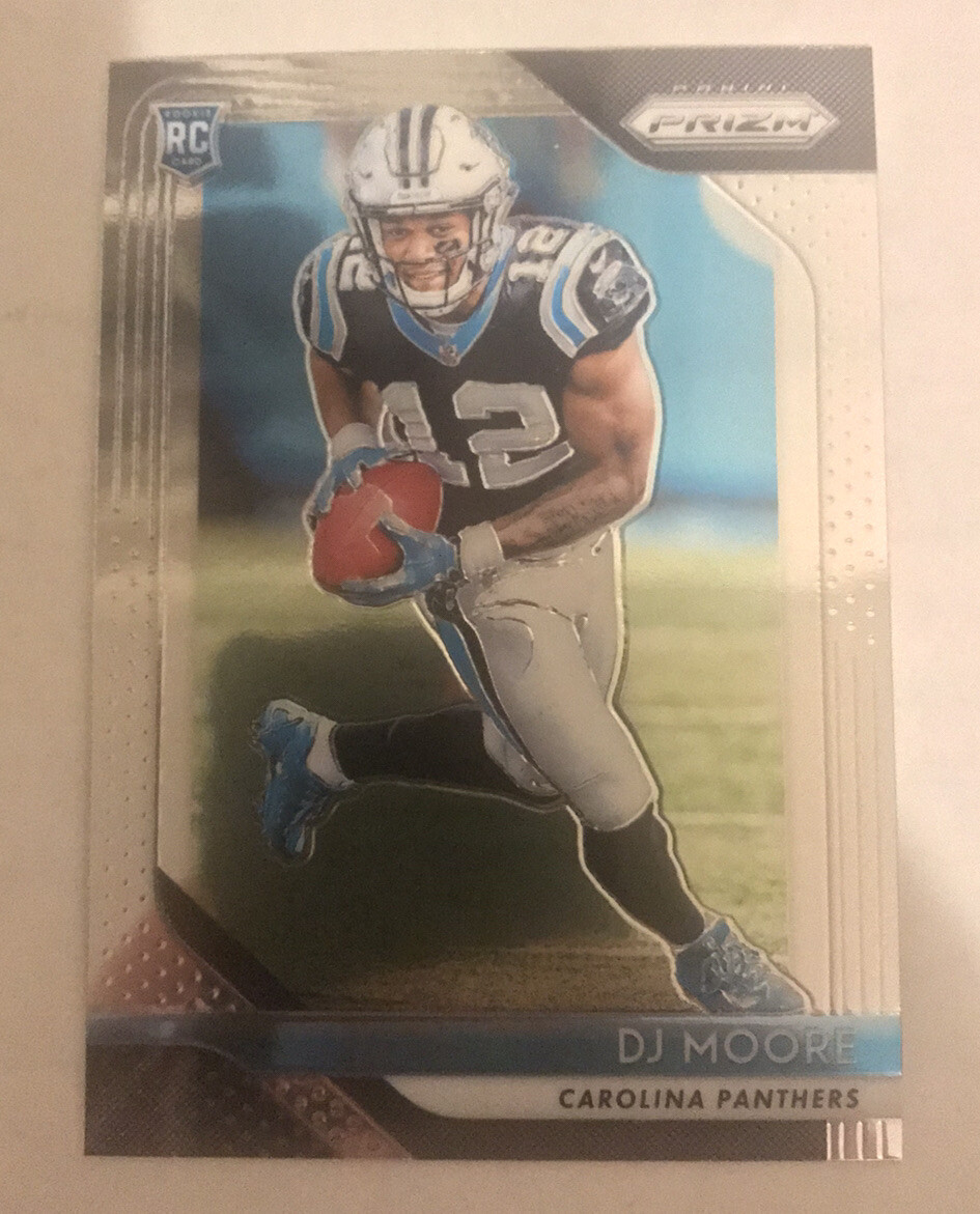 2018 Panini Prizm DJ Moore Rookie Base Carolina Panthers RC #207 | eBay