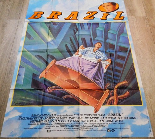Brazil French Movie Poster Original 47"63 1985 Terry Gilliam J Pryce De ...