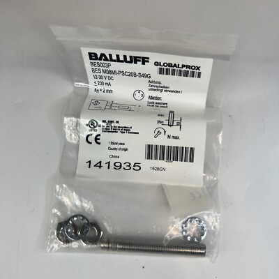Balluff BES003P BES M08MI-PSC20B-S49G, M8 PROXIMITY SENSOR / | eBay