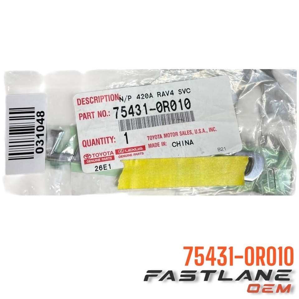 2013-2016 TOYOTA RAV4 BACK DOOR EMBLEM NEW OEM 75431-0R010 | eBay