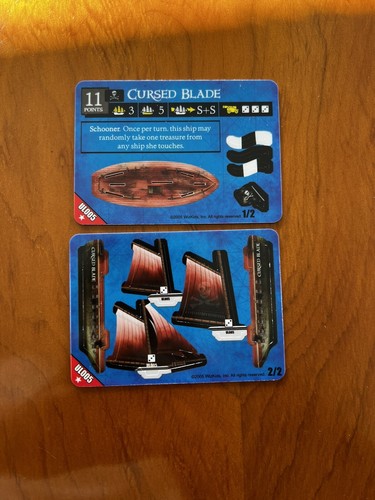 CURSED BLADE Revolution Unlimited Pirates Wizkids CSG Pocketmodel | eBay UK