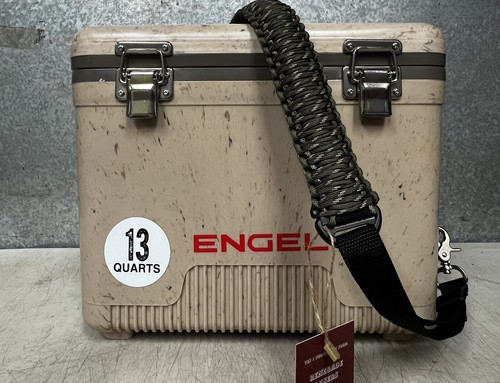 Engel 13 Qt Grassland Dry Box, Cooler, With Custom Paracord Strap. | eBay
