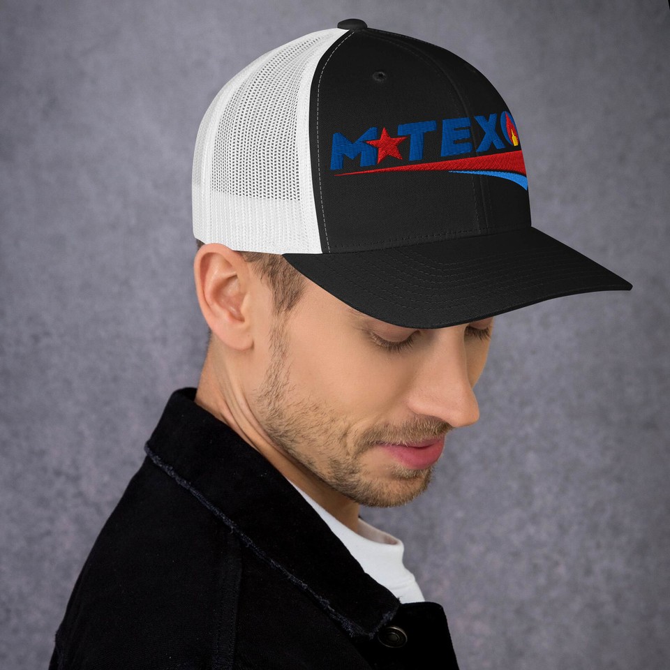 M Tex Oil Cap MTEX OIL Embroidered Trucker Cap | eBay