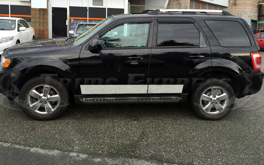 2008-2012 Ford Escape Rocker Panel Trim Door Cover Molding 6" 4Pc | eBay