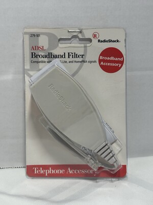 Radio Shack ADSL Broadband Filter | eBay