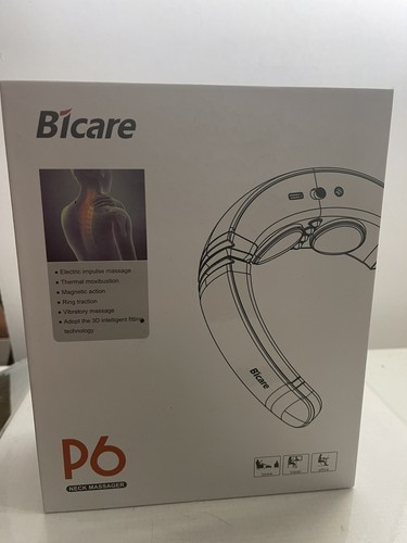 Bicare P6 / Black Gray /Neck Massager With Remote Control | eBay