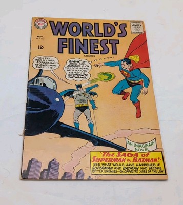 World's Finest Comics 153 Silver Age 1959 Superman - Batman Man Slaps ...
