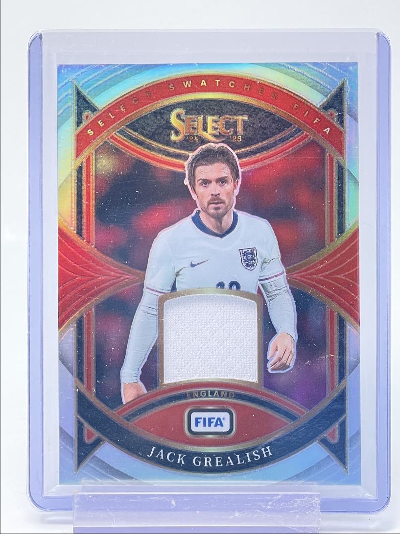 Jack Grealish 2024 Select FIFA #SW-JG Select Swatches Tie-Dye /4 Price ...