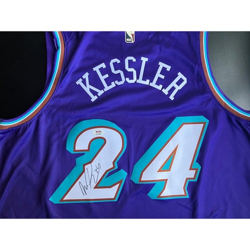 Walker Kessler Signed Utah Jazz Jersey PSA/DNA COA | eBay