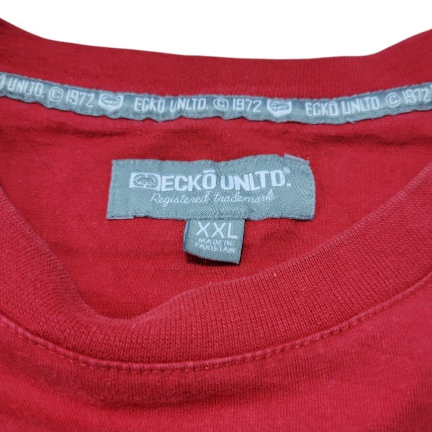 Ecko Unltd Shirt Size XXL Y2K Ecko Unlimited T-Shirt Embroidered Stitched Shirt | eBay