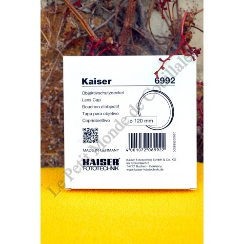 Cache avant objectif Kaiser 6992 - 92mm - Bouchon Convertisseur, caméra, Zoom, c 4001072069922 ...