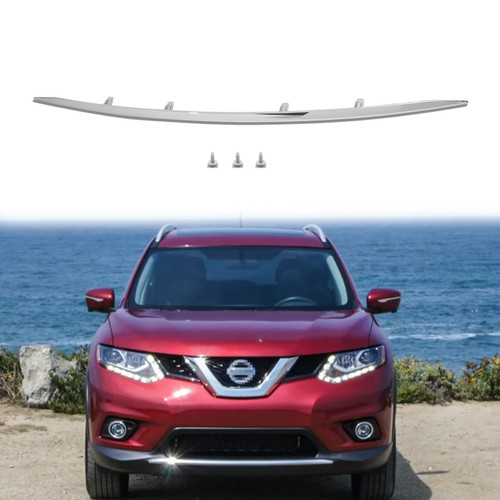 Front Lower Bumper For 2014-2016 Nissan Rogue Chrome Moulding Trim ...