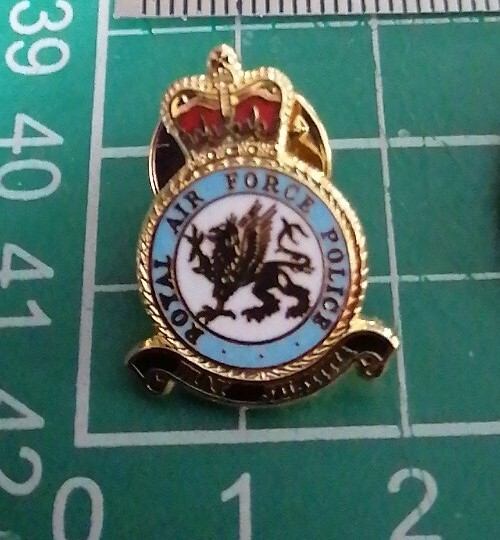 Royal Air Force Police (RAFP) Crest Lapel Pin Badge Small | eBay UK