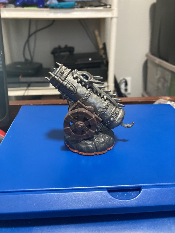 DRAGONFIRE CANNON SILVER Figure / Character SKYLANDERS GIANTS Orange ...
