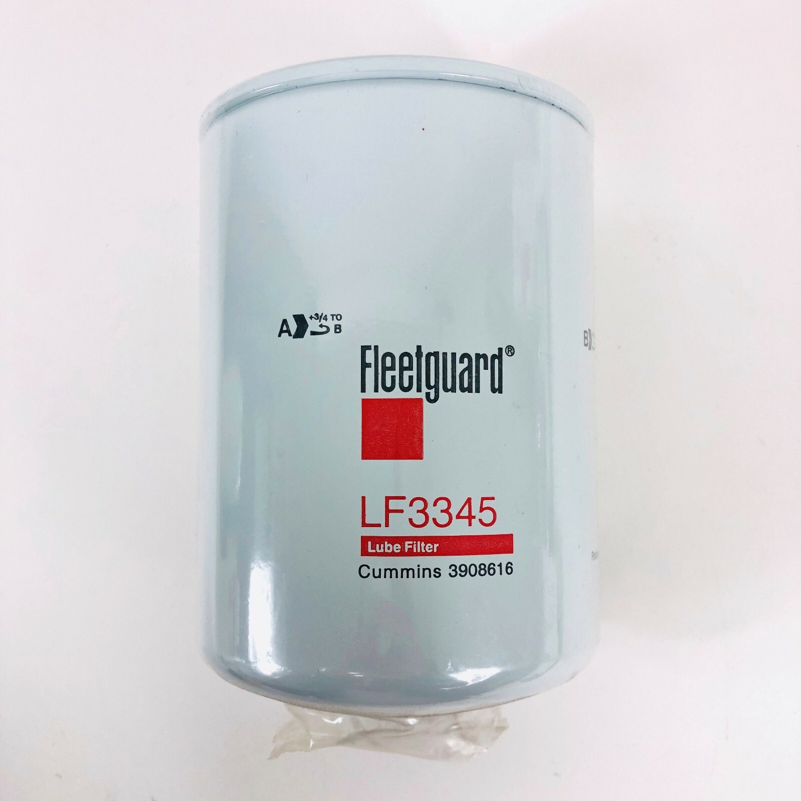 FLEETGUARD LF3345 OIL FILTER THREAD 1"-16, OD 3.69" [94MM] H 5.38" [137MM]