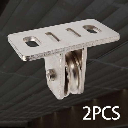 2x Pulley Block for Winch Wire Rope Guide Material Handling and Moving ...