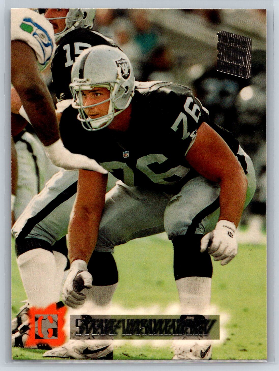 1994 Topps Stadium Club Steve Wisniewski Los Angeles Raiders #82 | eBay
