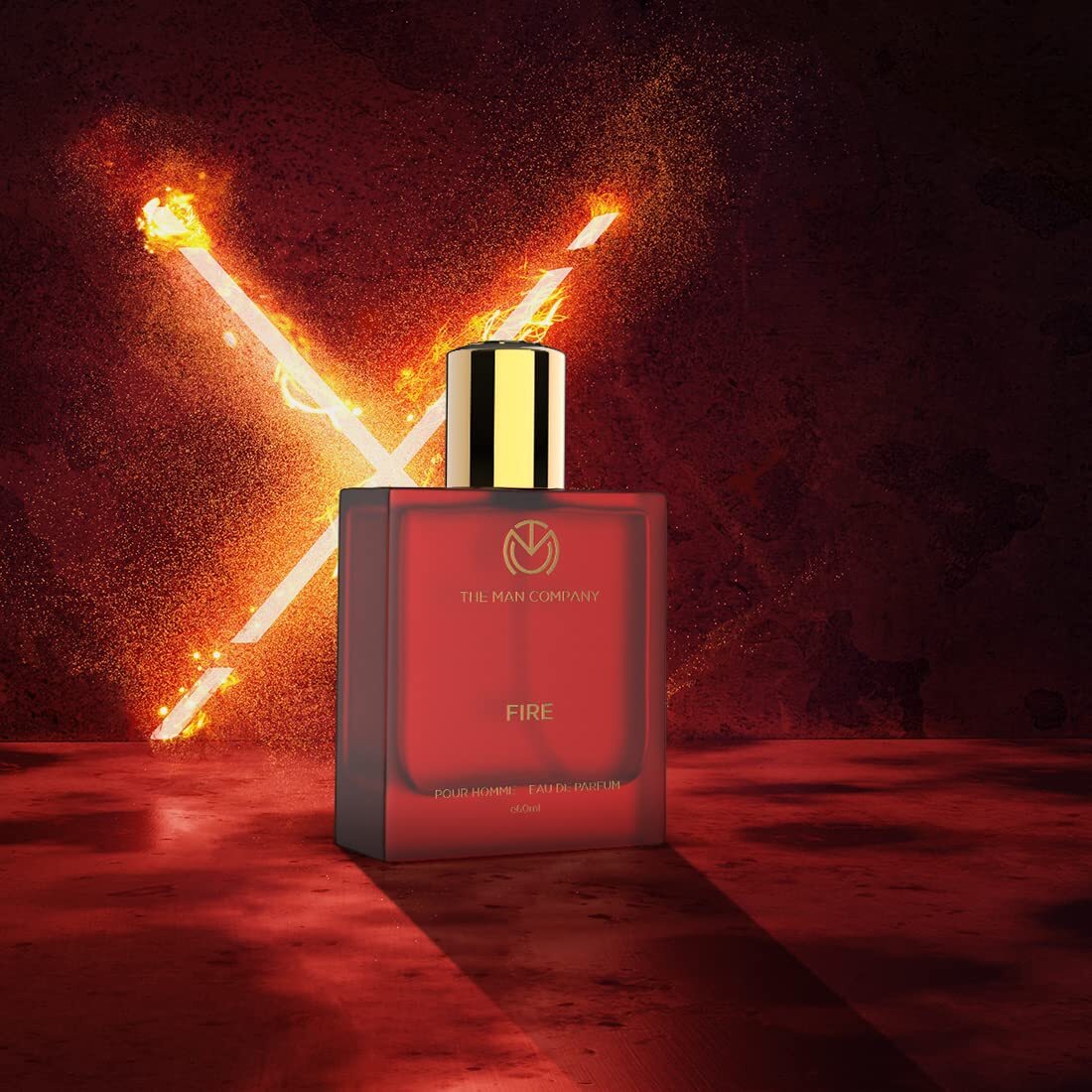 THE MAN COMPANY BODY PARFUM FIRE for Men 60 ml Free Shipping | eBay