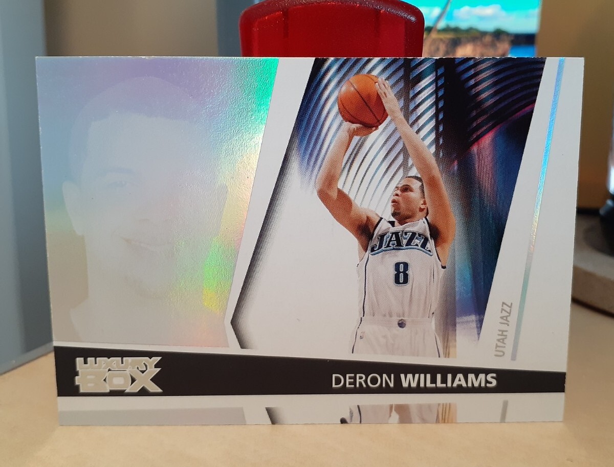 2005-06 DERON WILLIAMS TOPPS LUXURY BOX /999 #111 ROOKIE RC ILLINOIS ...