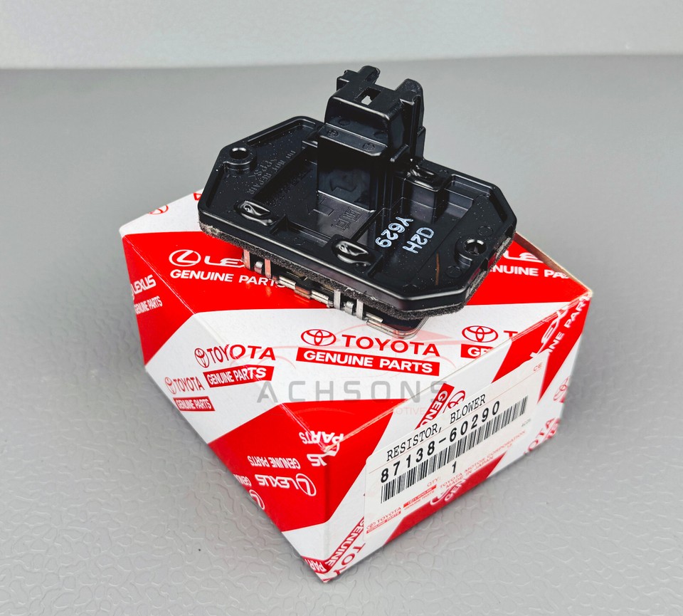 87138-60290 GENUINE TOYOTA RESISTOR BLOWER 8713860290 OEM | eBay