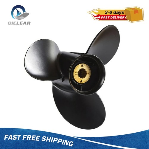 11 x 15 Aluminum Boat Propeller Fit Mercury Engines 25-70HP 13 Spline ...