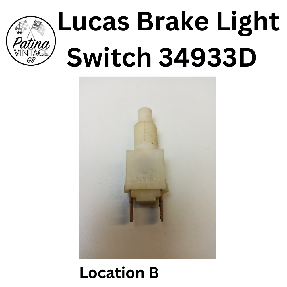 Original Classsic Car Lucas Brake Light Switch 34933D | eBay