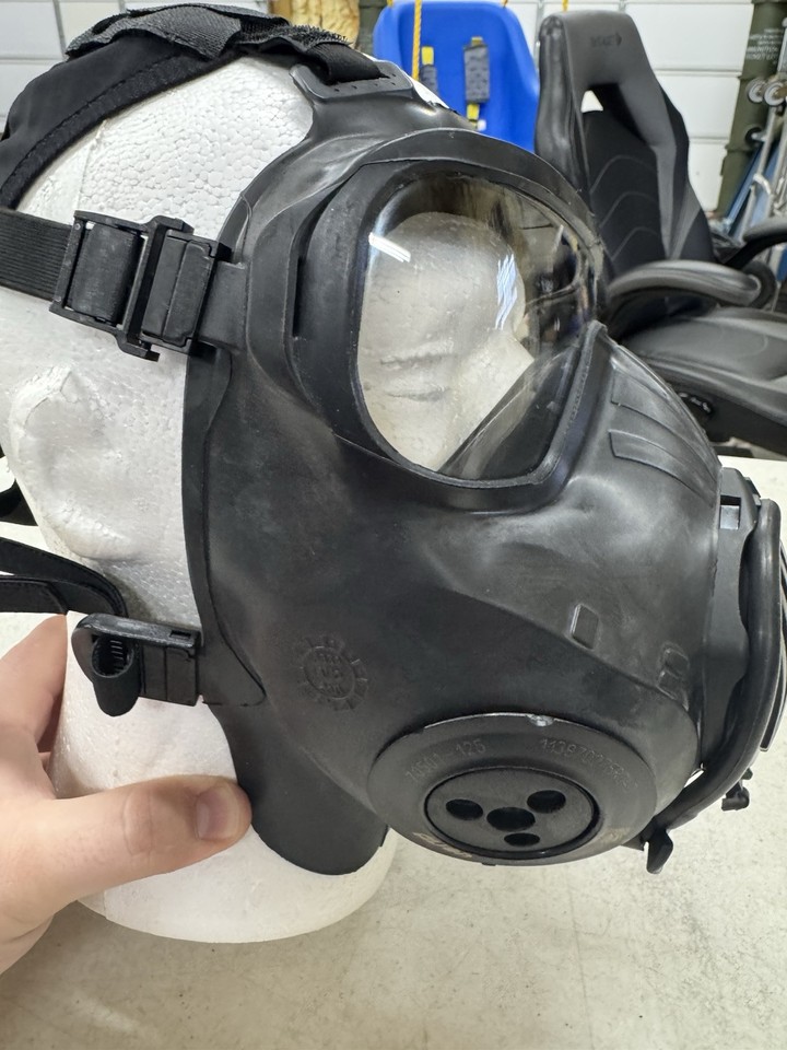 US Surplus Gas Mask Avon C50 40mm NATO Filters, Medium | eBay