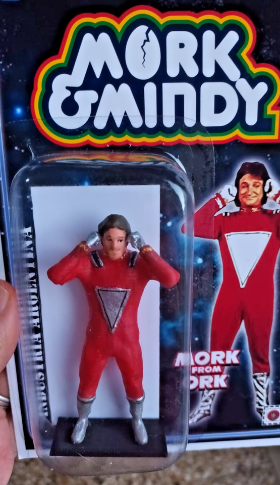 MORK from ORK ~ Tribute to Robin Williams ~ 'Mork & Mindy' TV Series | eBay