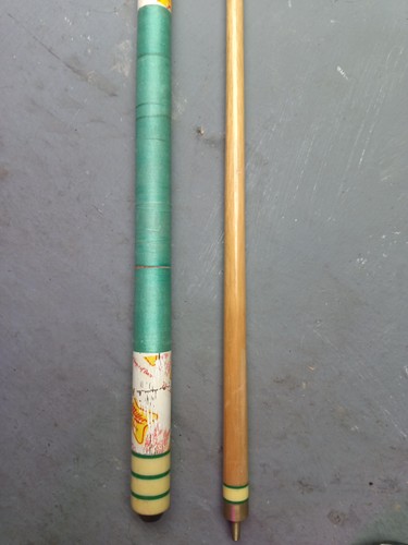 Vintage Pool Cue Stick/ 2 Piece. With The Miller Beer Logo On It | eBay