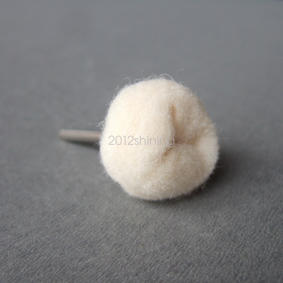 1" Soft Fine Wool Polishing Buffing Wheels for Power Rotary Tool ...