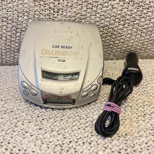 Sony Discman Car Ready ESP2 Digital Mega Bass Portable CD Player D ...