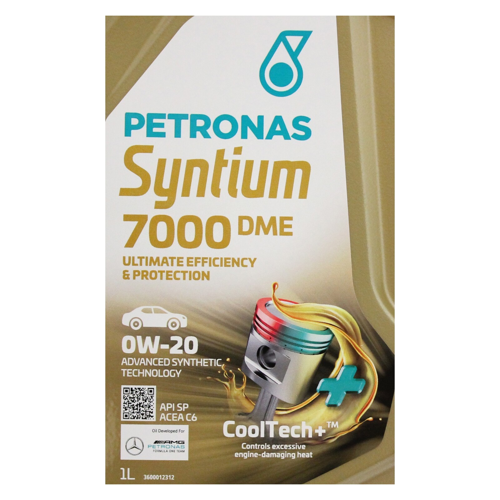 PETRONAS Syntium 7000 DME 0W-20 Fully Synthetic Car Engine Oil - 1 ...
