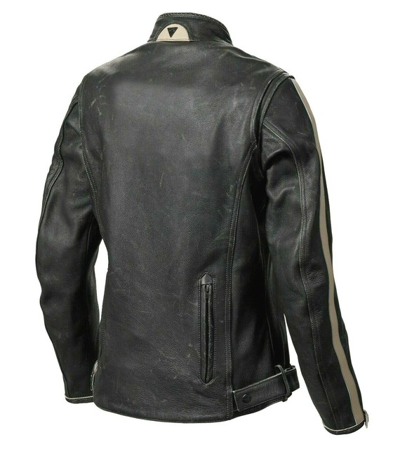 Triumph Ladies Raven Vintage Brown Leather Motorcycle Jacket MLLC17309 ...