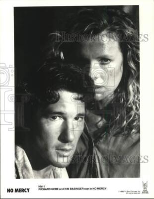 1986 Press Photo Richard Gere & Kim Basinger Star in "No Mercy" Movie ...