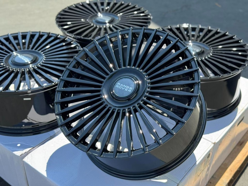 22" Wheels Rims Gloss Black Range Rover Autobiography HSE Sport Land ...