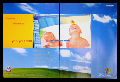Windows XP OS Microsoft 2002 Intel Trade Print Magazine Ad Poster ...