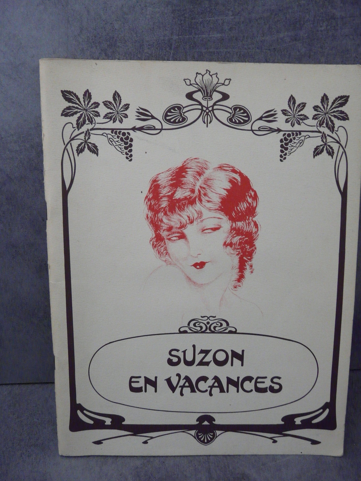 Curiosa Suzon en vacances érotica dessin art déco rare non justifié ...