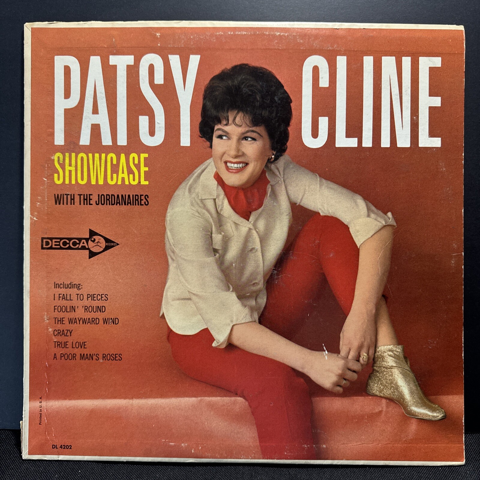 Patsy Cline / Showcase Lp Vinyl Decca 4202 MONO | eBay