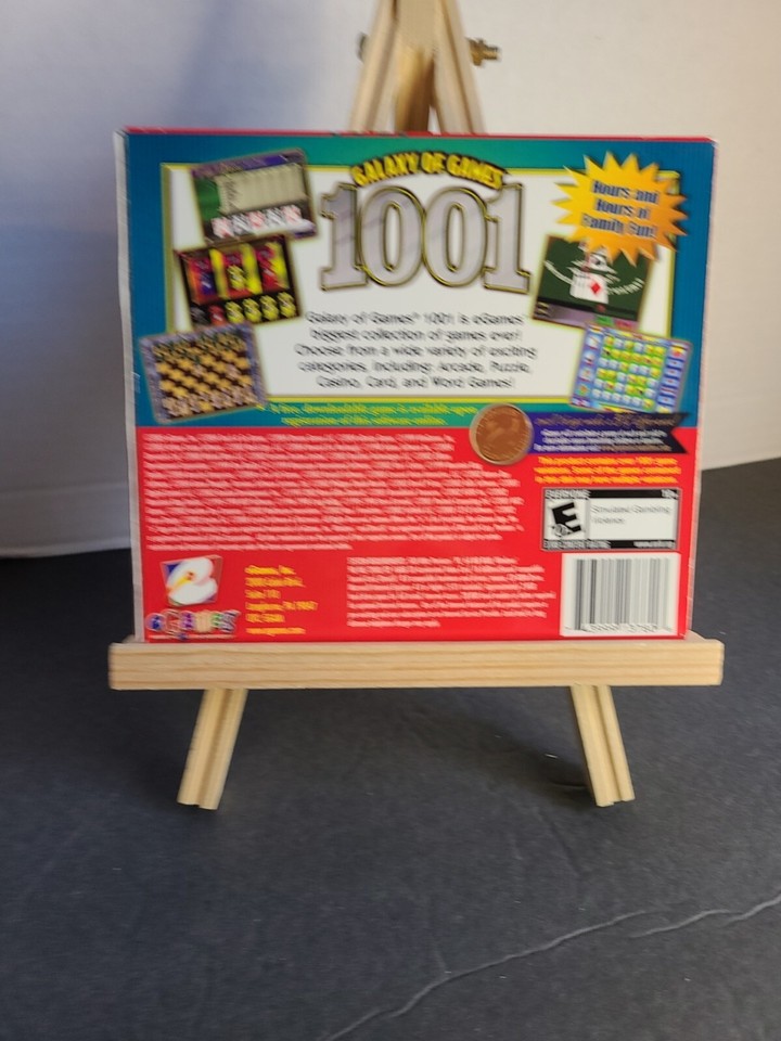 Galaxy of Games: 1001 Exciting Games (PC, 2005) 743999137806| eBay