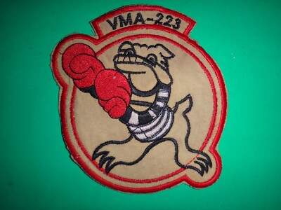 USMC Marines VMA-223 Fighter Attack Squadron Patch From Vietnam War Era ...