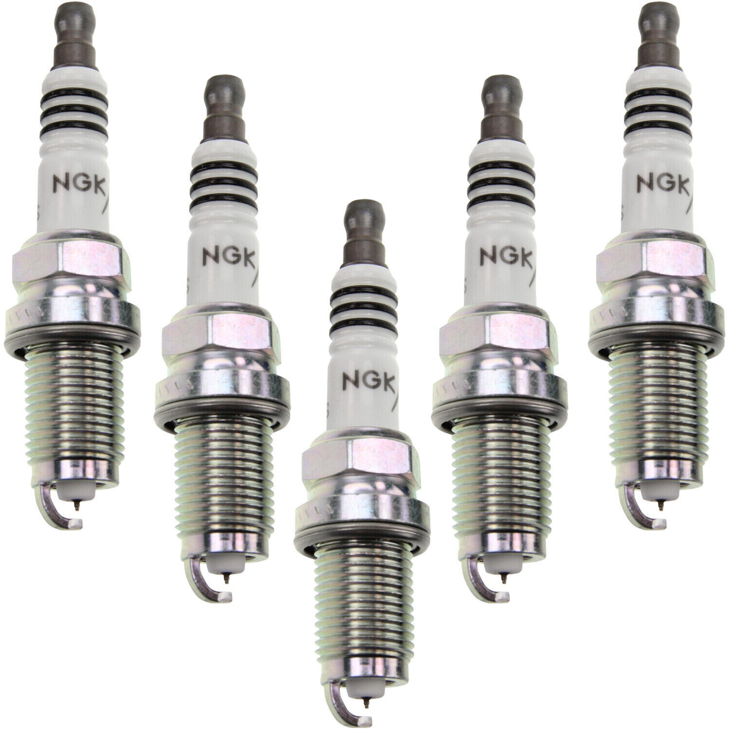 NGK 94553 Set of 5 Iridium IX Spark Plugs for VW Beetle Jetta Rabbit 2 ...