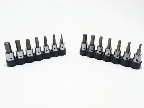 New Craftsman 14pc Metric MM & Standard Inch Allen Hex Key Socket Set 3 ...