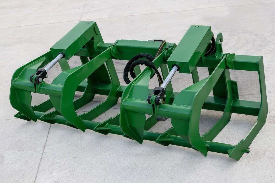 66" JOHN DEERE BRUSH GRAPPLE PIN STYLE QUICK ATTACH GRAPPLE BUCKET-FREE ...