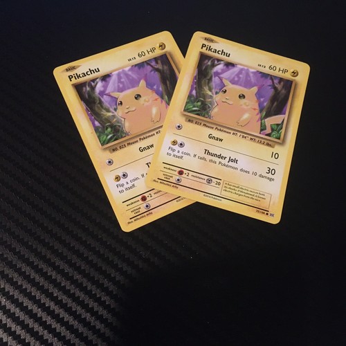 Pokémon TCG Pikachu Base Set 58/102 Regular Limited Common | eBay