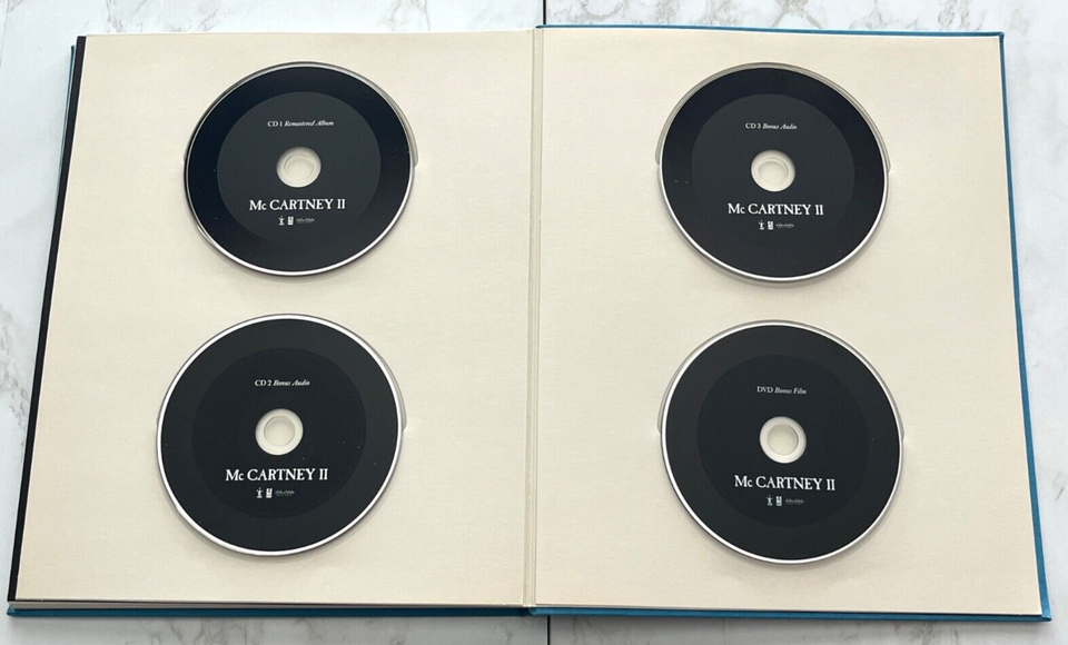 Paul McCartney McCartney II 3 CD/DVD DELUXE NUMBERED ED. ARCHIVE ...