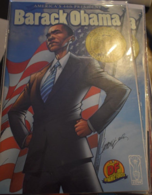 DF Barack Obama Signed comic book SEALED | eBay