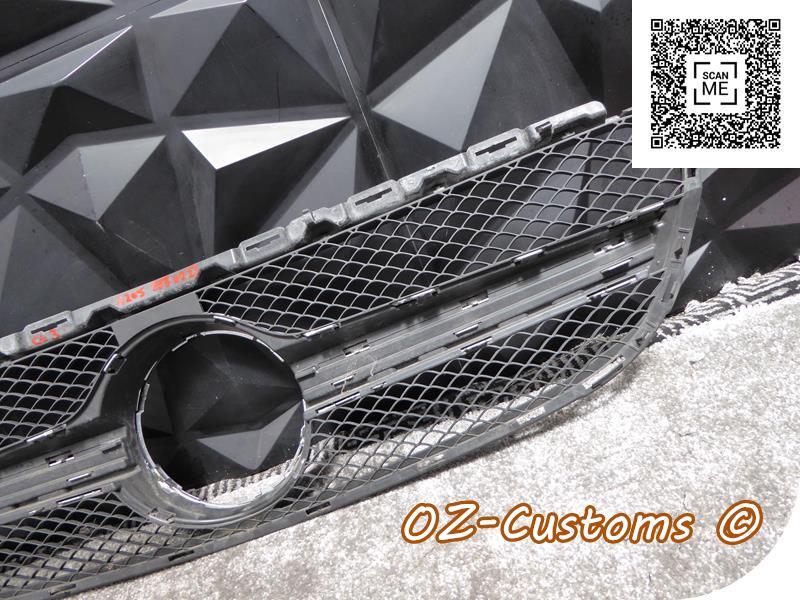 2016> MERCEDES C CLASS W205 C63 AMG MAIN FRONT BUMPER UPPER GRILL ...