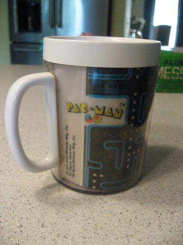 Vintage Thermo Pac Lenticular Bally Midway Mfg 1980 Pac-Man Plastic Mug | eBay