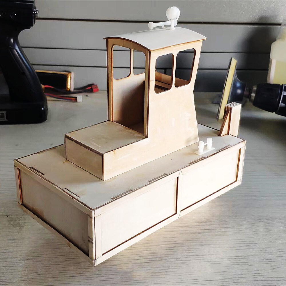 Wooden Box rescue boat Q6 RC Model Ship Kit | eBay