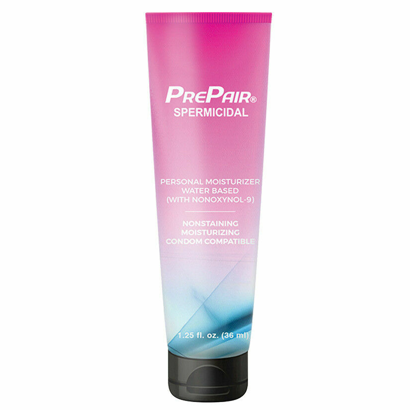 PrePair Spermicidal Lubricant💋Water Based Sex Personal Lube ...